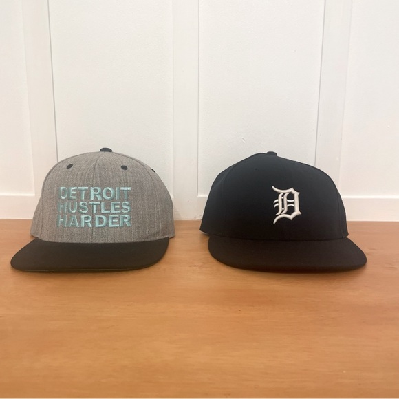 New Era | Accessories | Set 2 Detroit Hustles Harder And Detroit Tigers ...